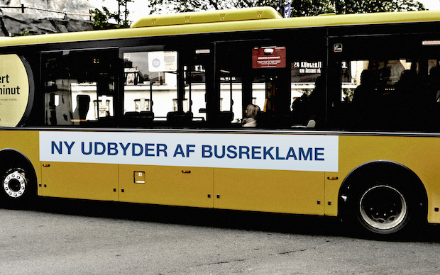 Ny udbyder af busreklame - Dansk Markedsføring