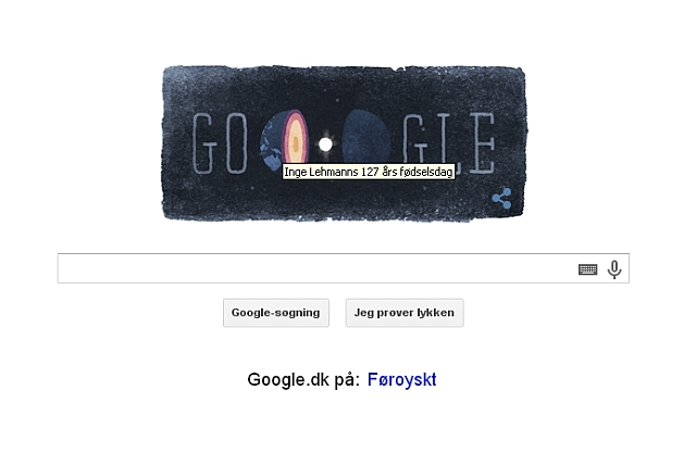 Google hædrer dansker i dag - Dansk Markedsføring