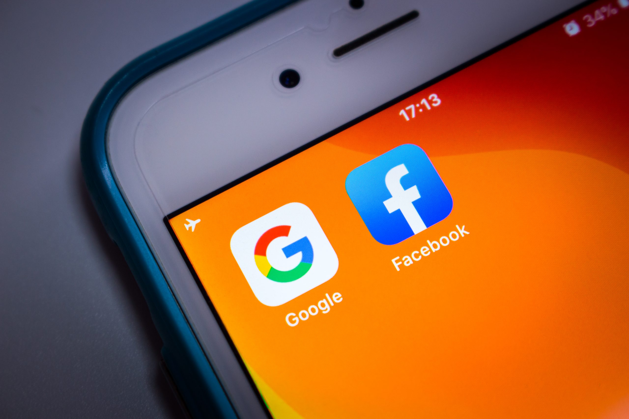 Så dominerende er Google og Facebook - Dansk Markedsføring