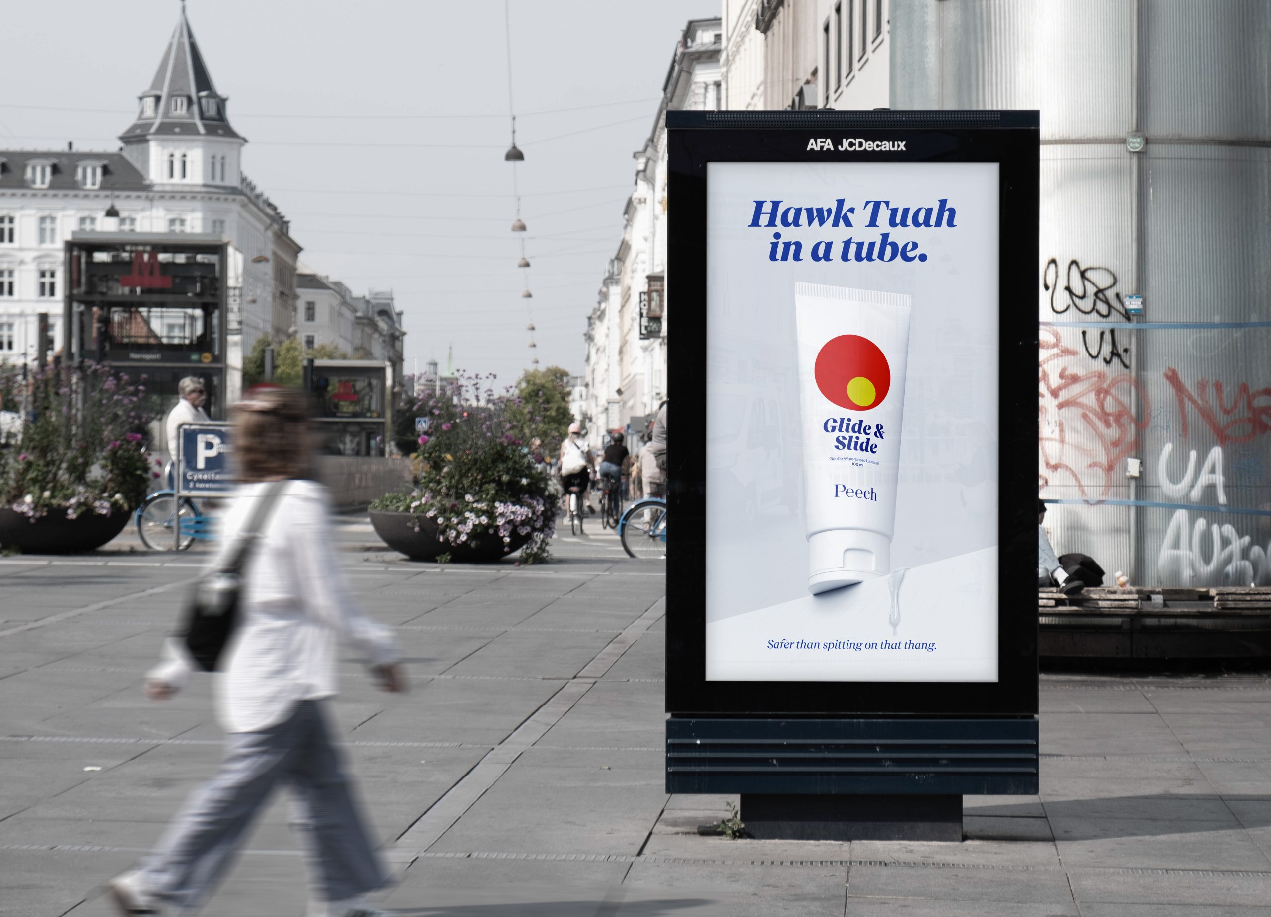 Outdoor-kampagne for glidecreme vækker opsigt - Dansk Markedsføring